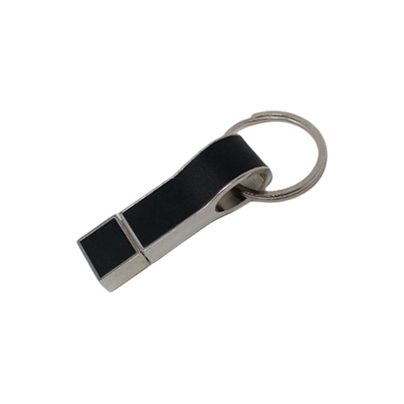 USB llavero con Piel